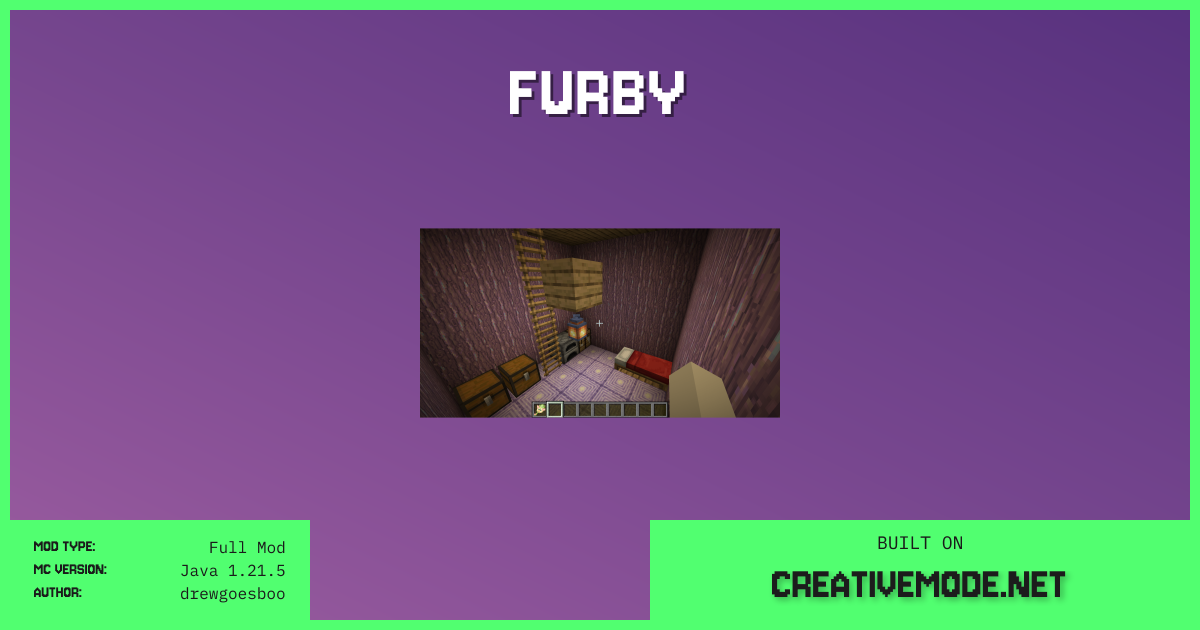 Furby | Free Java 1.21.5 Mod | CreativeMode