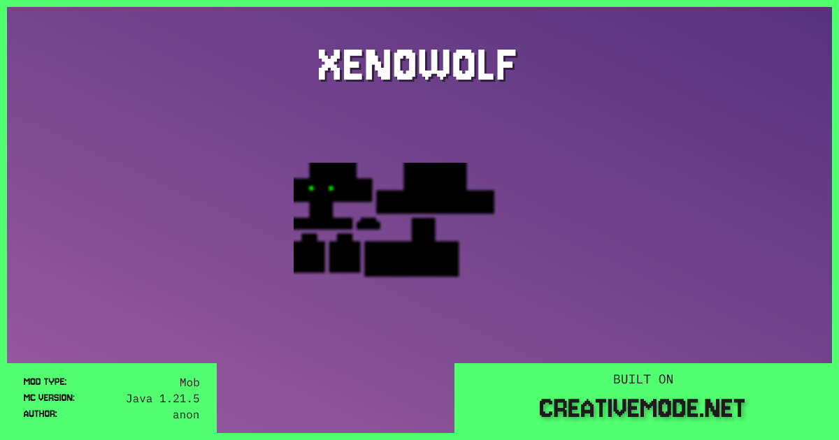 Xenowolf | Free Java 1.21.5 Mod | CreativeMode